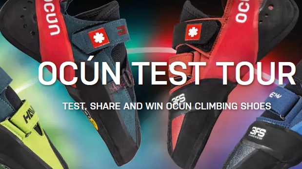 Test Tour climbing shoes Ocun 2024 | Freerider.gr