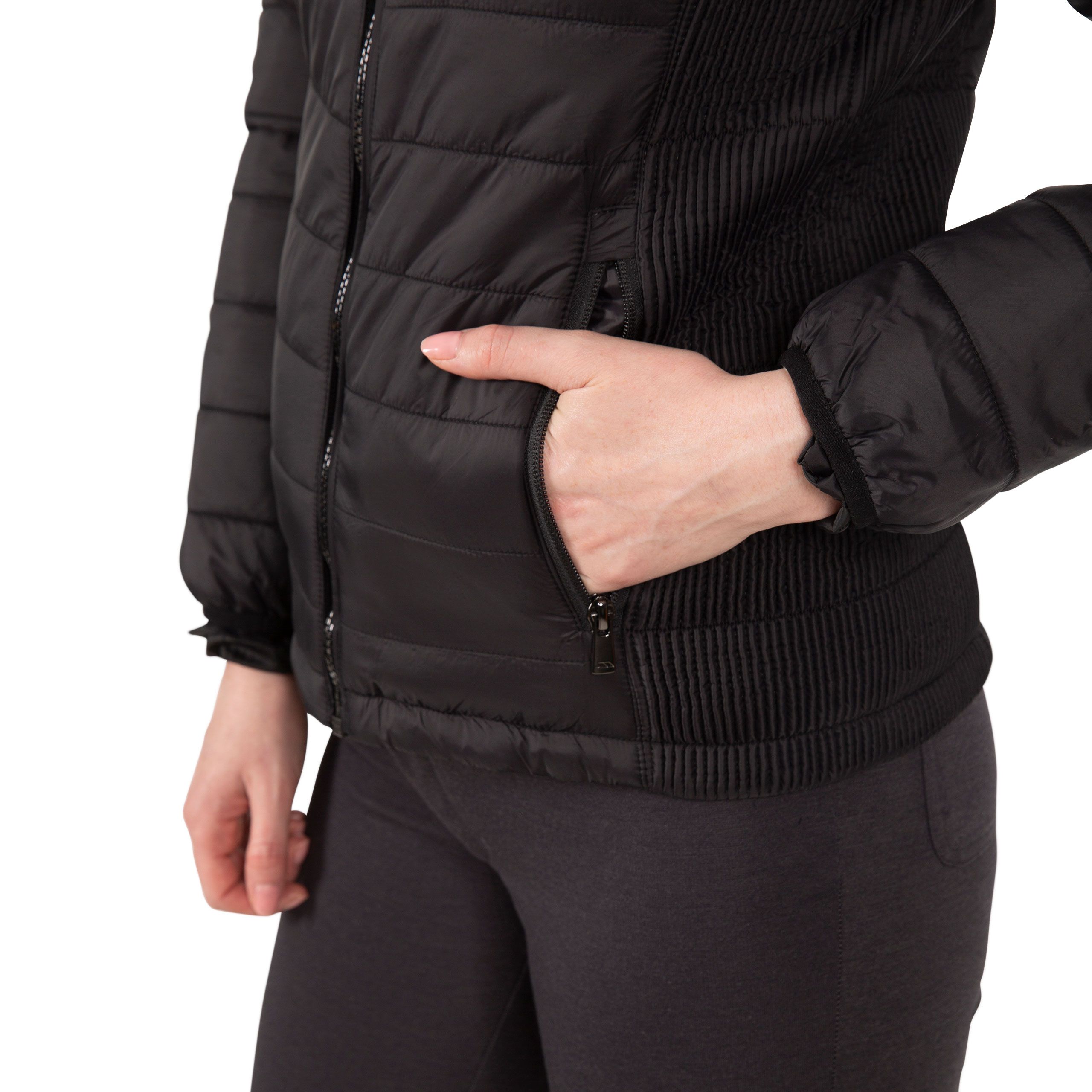 Γυναικείο Μπουφάν Valerie Black Trespass | freerider.gr