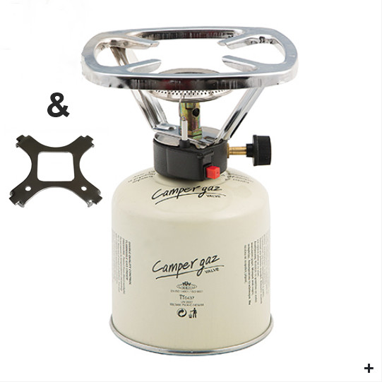 Καμινέτο με Φιάλη SG90 PIEZO Piezo Camper Gaz + Σχαράκι | freerider.gr